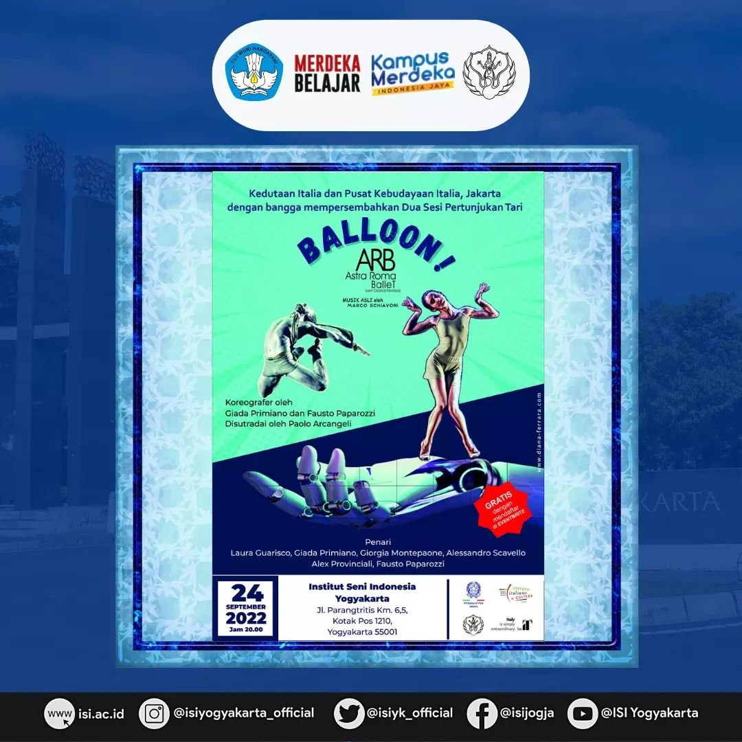 Fakultas Seni Pertunjukan bekerjasama dengan Kedutaan Italia dan Pusat ...