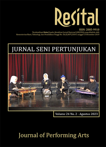 Jurnal – Fakultas Seni Pertunjukan ISI Yogyakarta