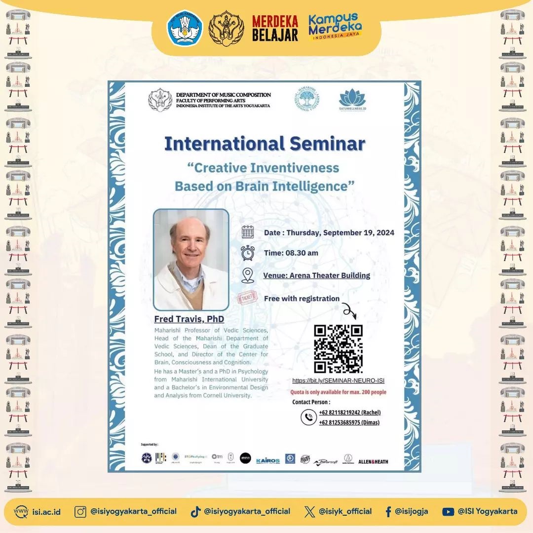 Prodi Penciptaan Musik Fakultas Seni Pertunjukan ISI Yogyakarta akan ...